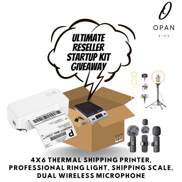 Other | Ultimate Reseller Startup Kit Giveaway | Poshmark